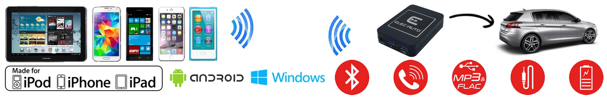 ELEC AUTO Intégration audio et vidéo pour automobile - ELEC-AUTO